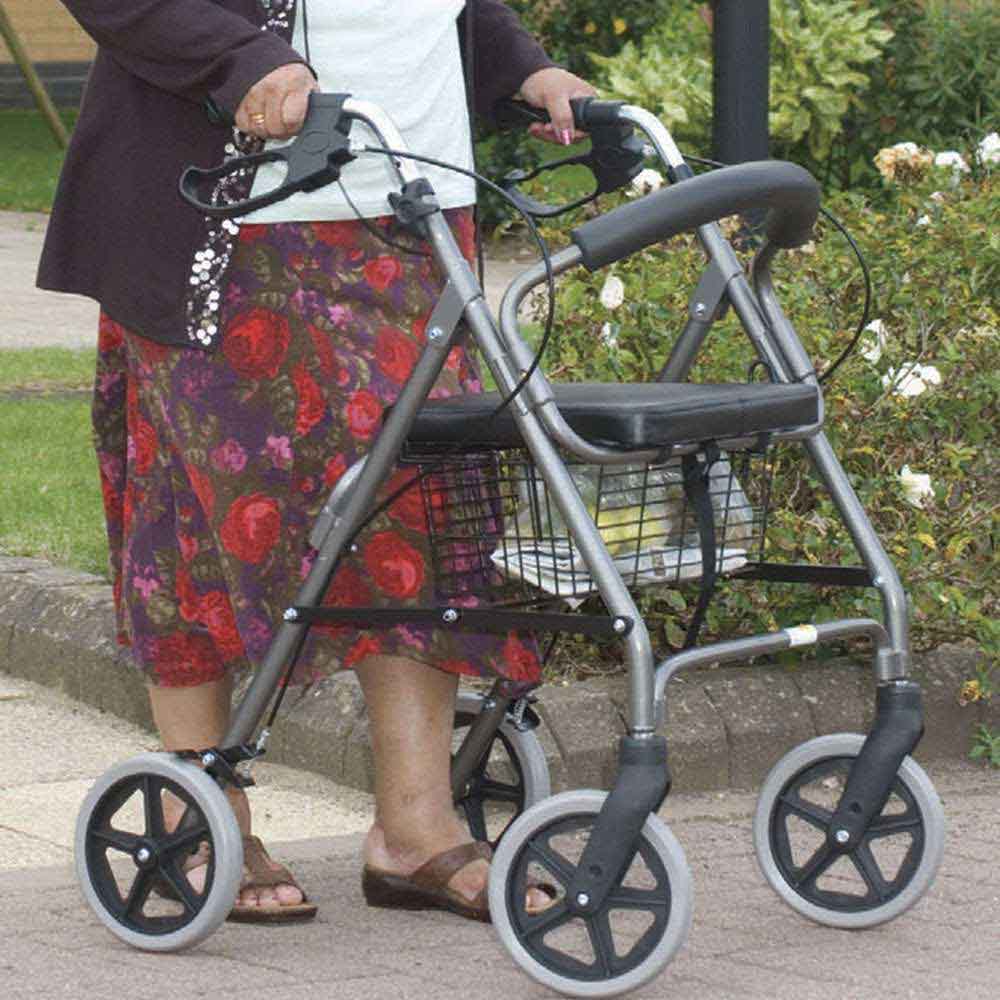 Mobility Care® Aluminium Rollator – Communicare Medical